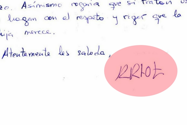 El rigor en los análisis grafológicos - Grafística Forense